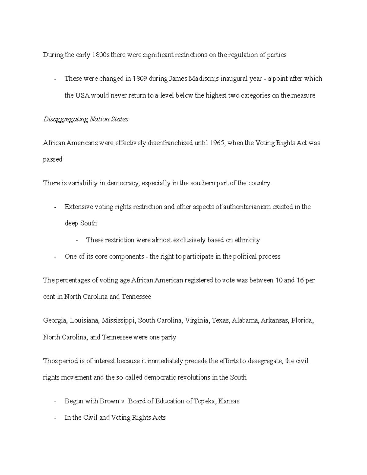 PLS 105: Introduction to Human Rights Learning Module 11 Notes Part 15 ...