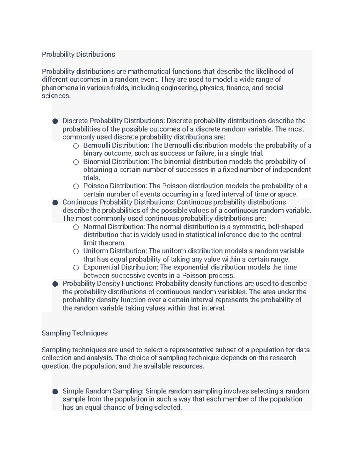 Probability and Statistics for Engineers 5-6 - Probability ...