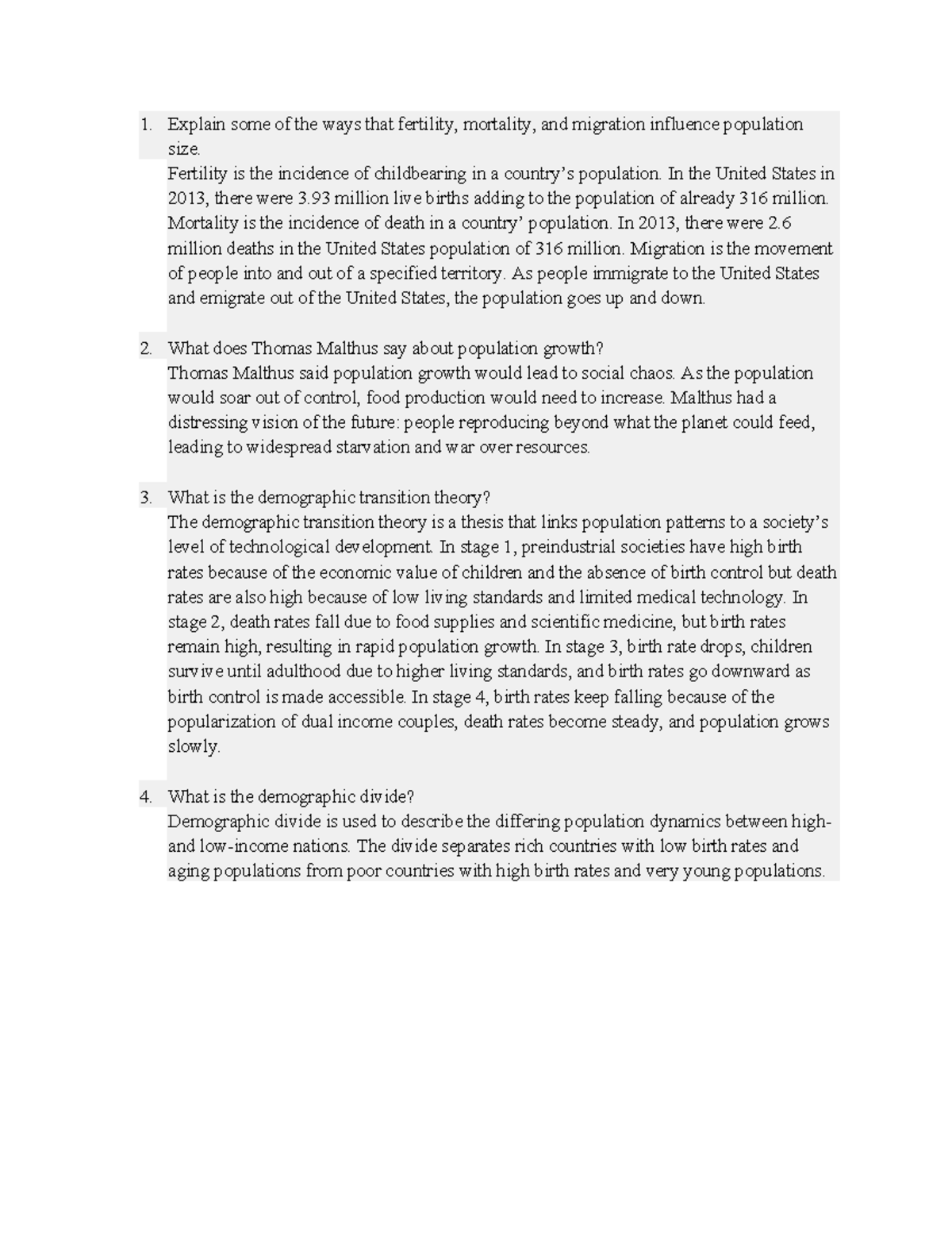 GRQ10 - General Reading Questions - Explain some of the ways that ...