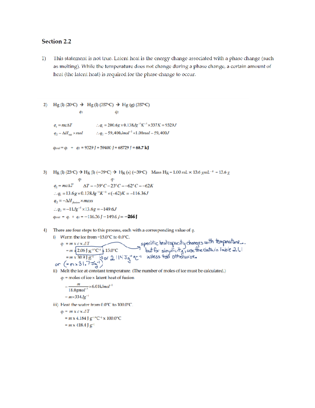 Topic 2.2 Practice Problems Solutions - Chemistry 1302A/B - Studocu