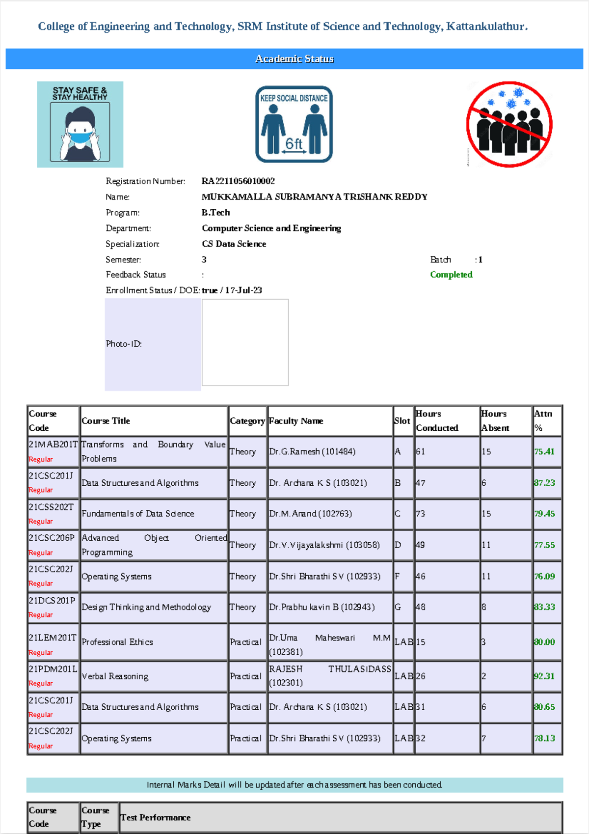 My Attendance - Fgggghh you you are I tyuyu - College of Engineering ...