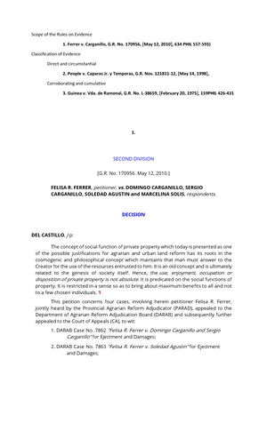 5th Set (Classification) - /lassification of 9vidence Cactum probans ...