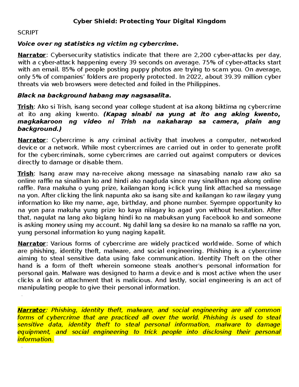 SEC 102 Flow - ngfncf - Cyber Shield: Protecting Your Digital Kingdom ...