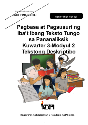 DLL- Pagbasa AT Pagsusuri - GRADE 1 to 12 DAILY LESSON LOG (Pang-araw ...