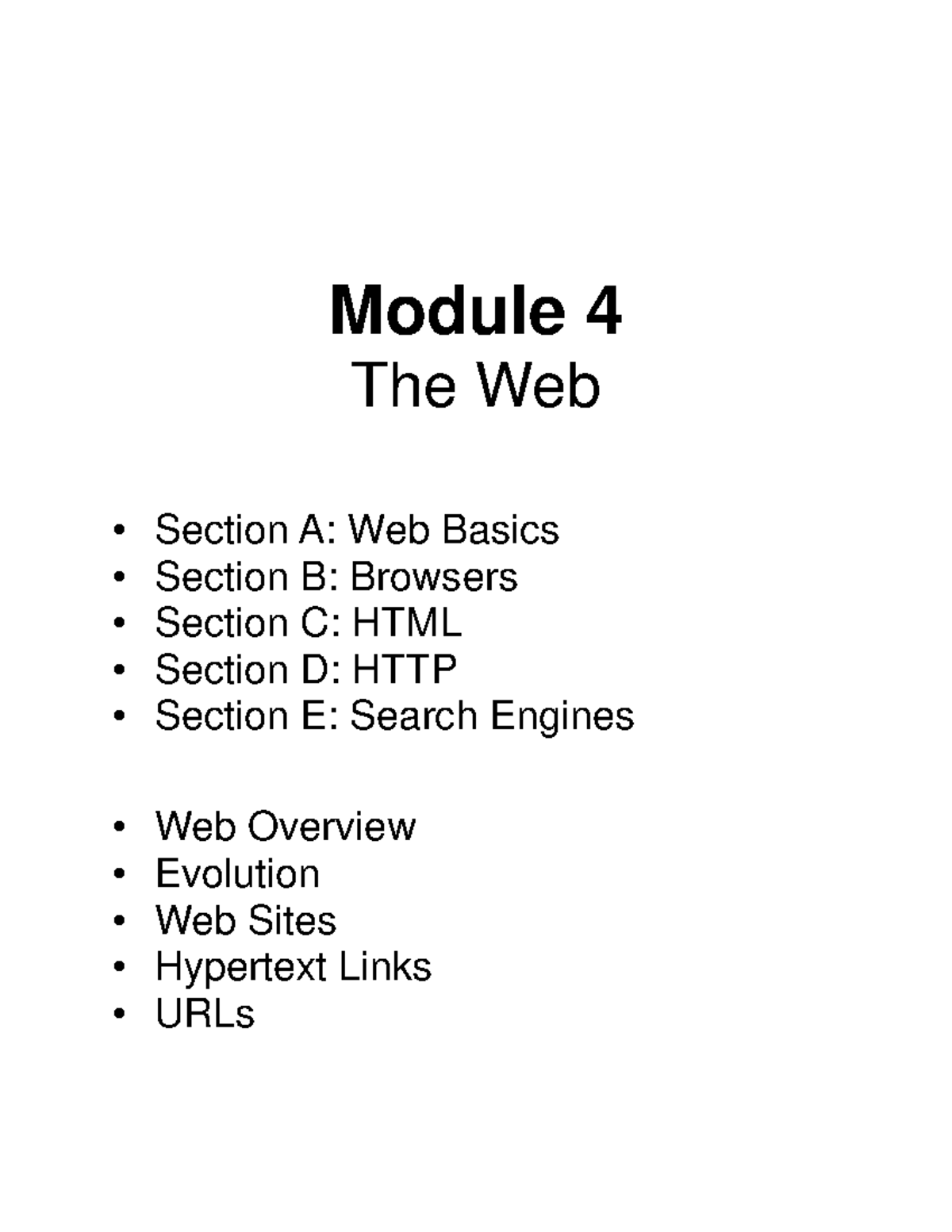 NP2018 Module 04 - Computer Concepts 2018 Module 4 The Web Copyright ...