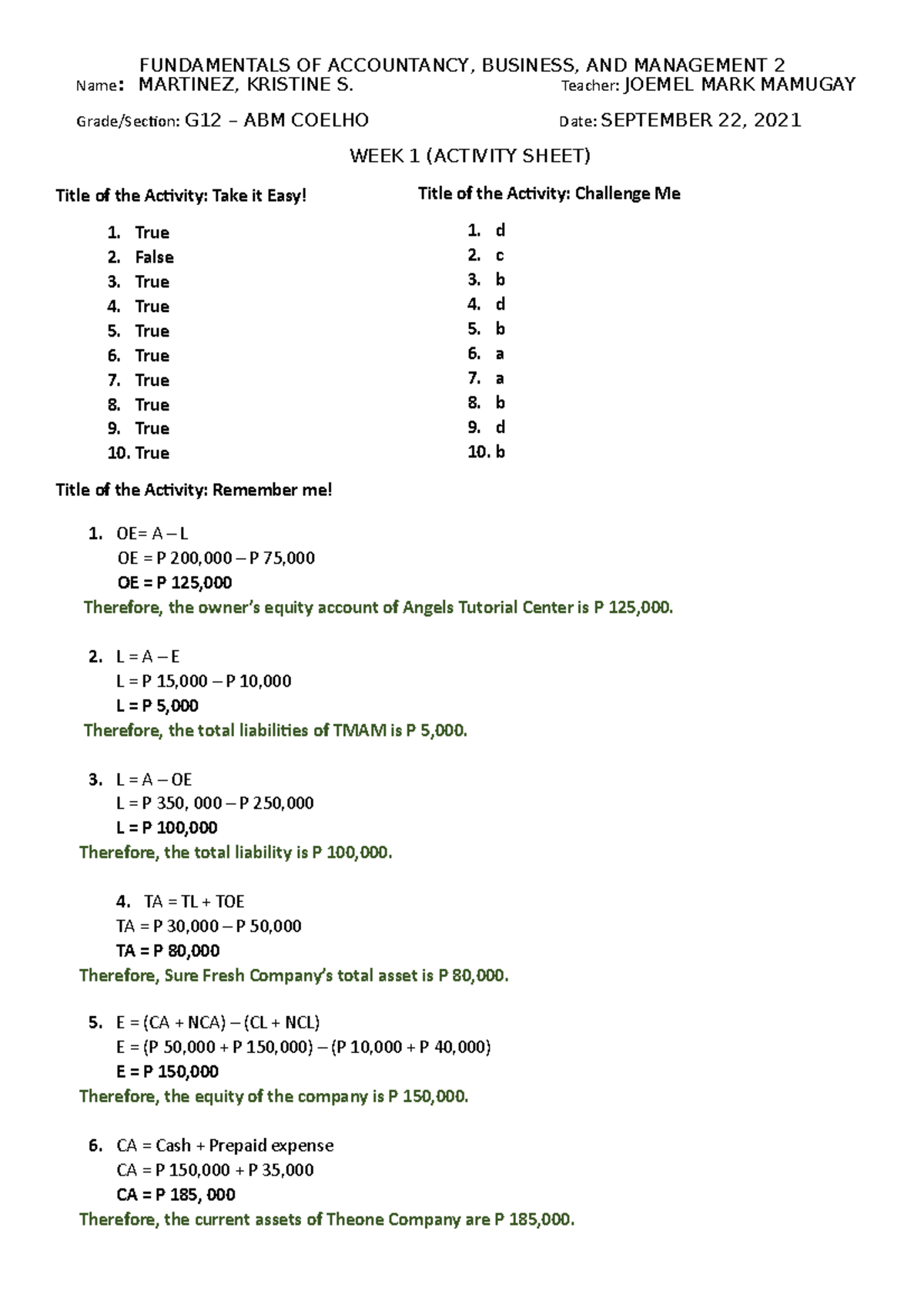 FABM 2 - it consist of educational content of a grade 12 subject ...