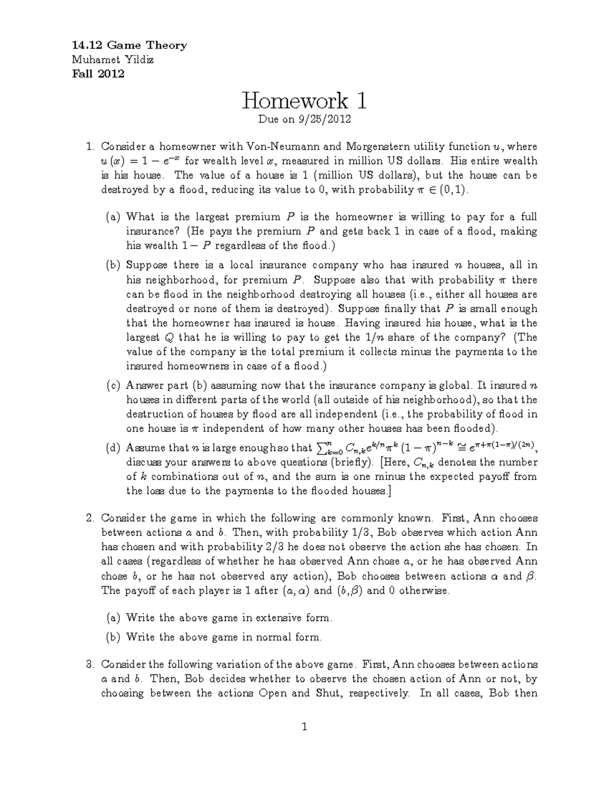 005d8ee7453eb01e130531 af26cf9a6b MIT14 12F12 pset1 - 14 Game Theory ...