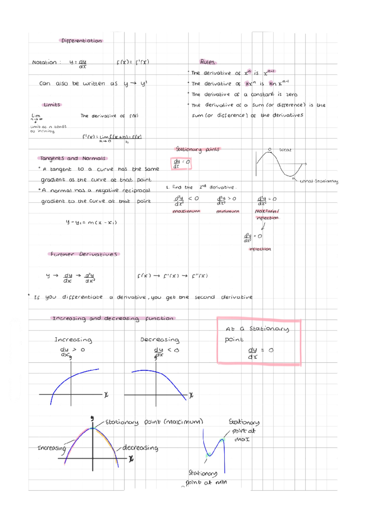 Differentiation - Studocu