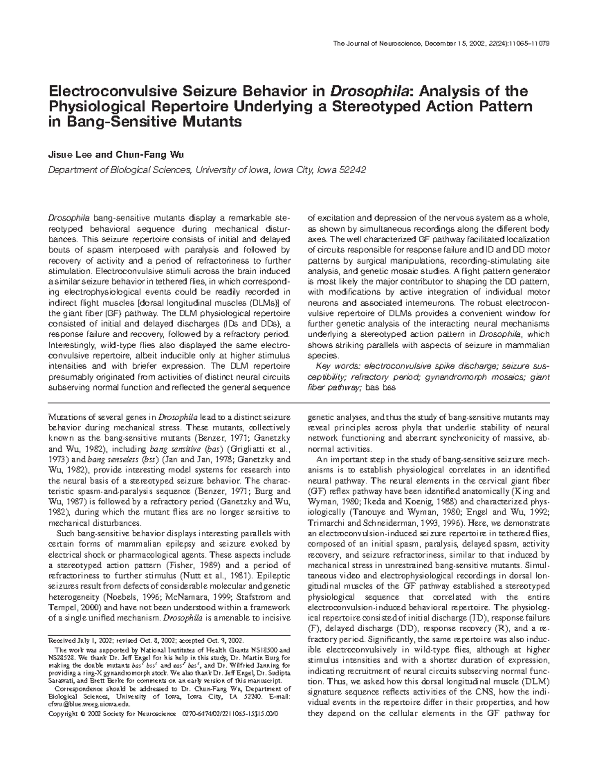 11065 Introduction To Computer Organization (CS 252 ...