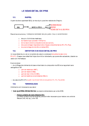 AEP Génie civil - Module d'alimentation en eau potable (AEP) + exercices d'application ...