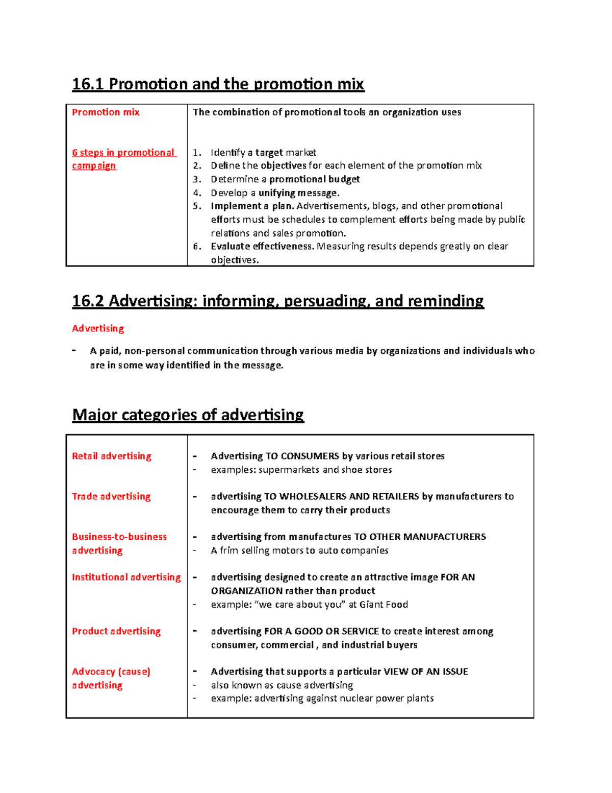 Ch16 Using efficient promotion - 16 Promotion and the promotion mix ...
