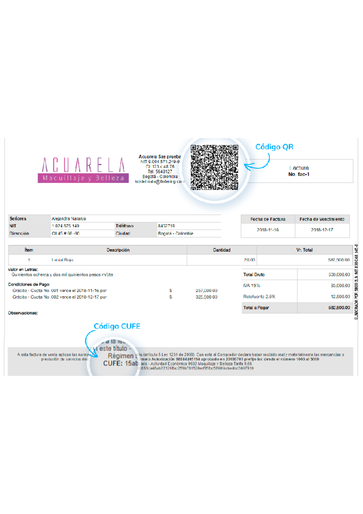 Factura electronica software de facturacion siigo colombia - electiva ...