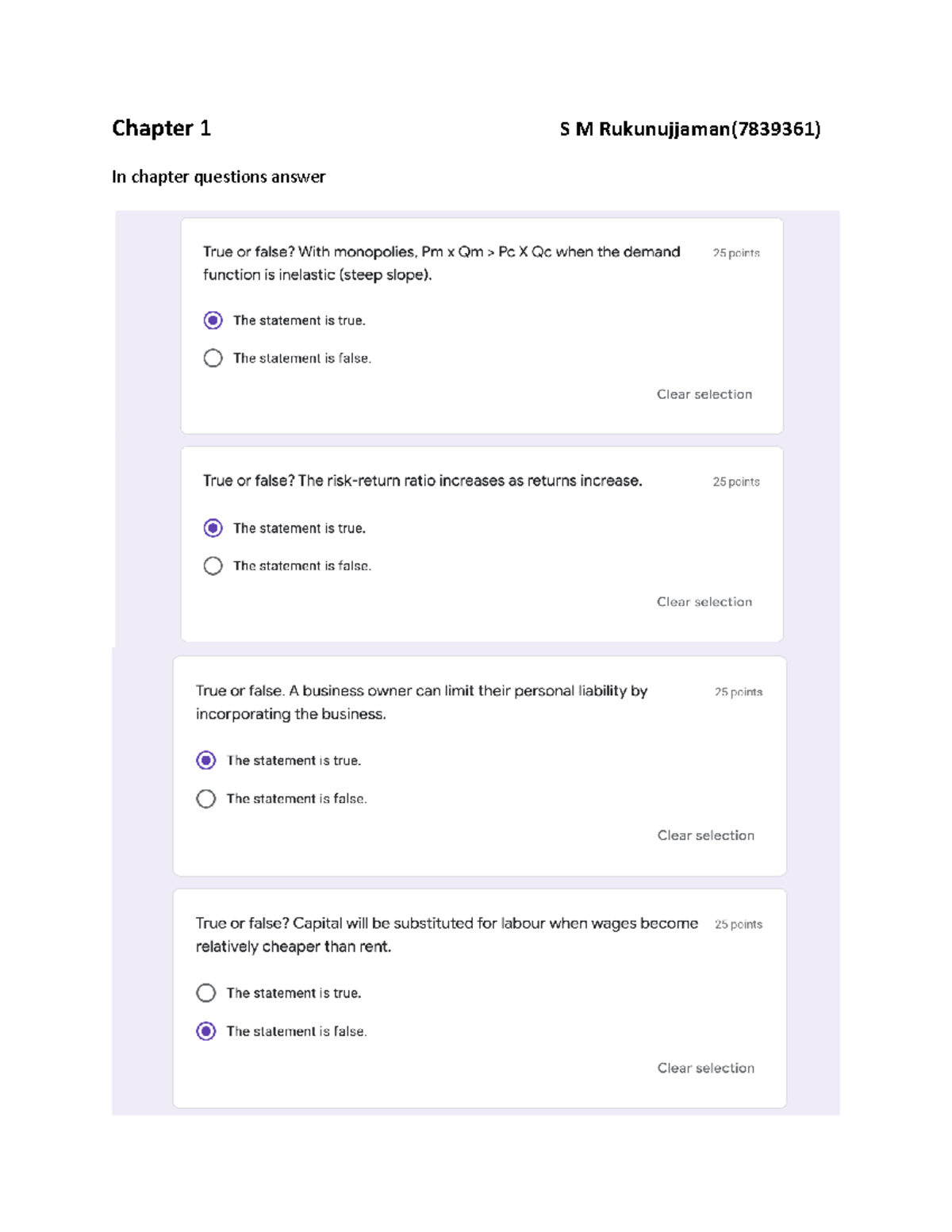 Assignment 1 - Chapter 1 S M Rukunujjaman(7839361) In chapter questions ...
