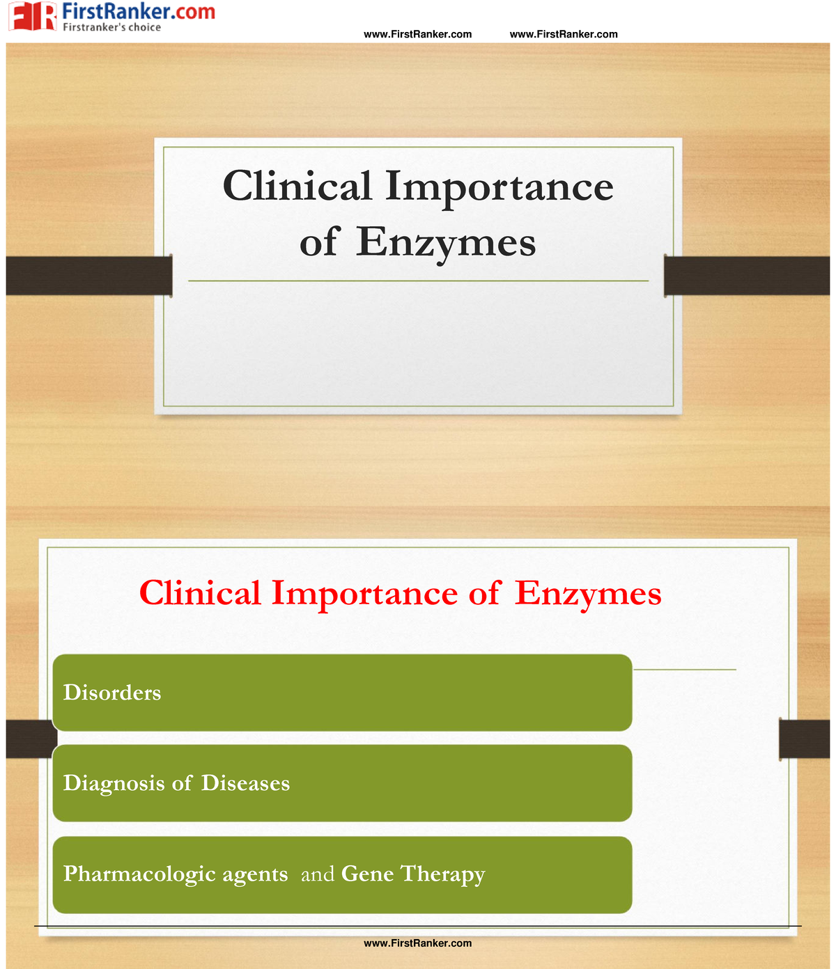 MBBS Biochemistry Notes Topic WISE Clinical Importance OF Enzmes CIE ...