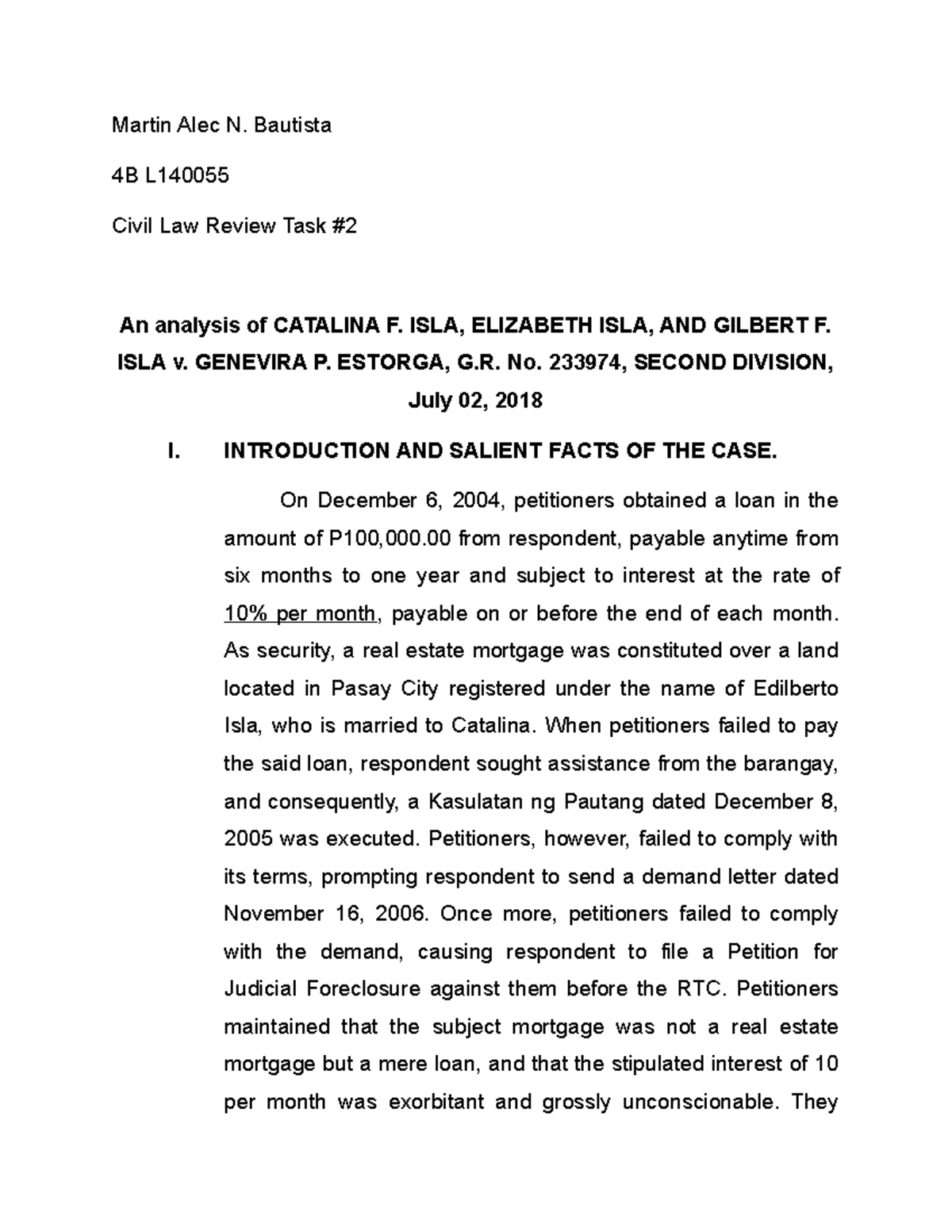 Bautista, Martin Alec(4B) Civrev 2 Output#2 - Martin Alec N. Bautista ...