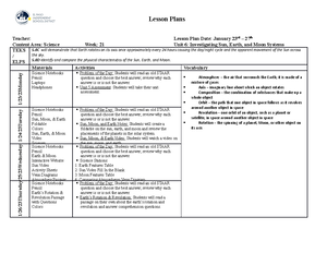 ELM-570-Science Unit Plan Template - Christin Martinez Science Unit ...