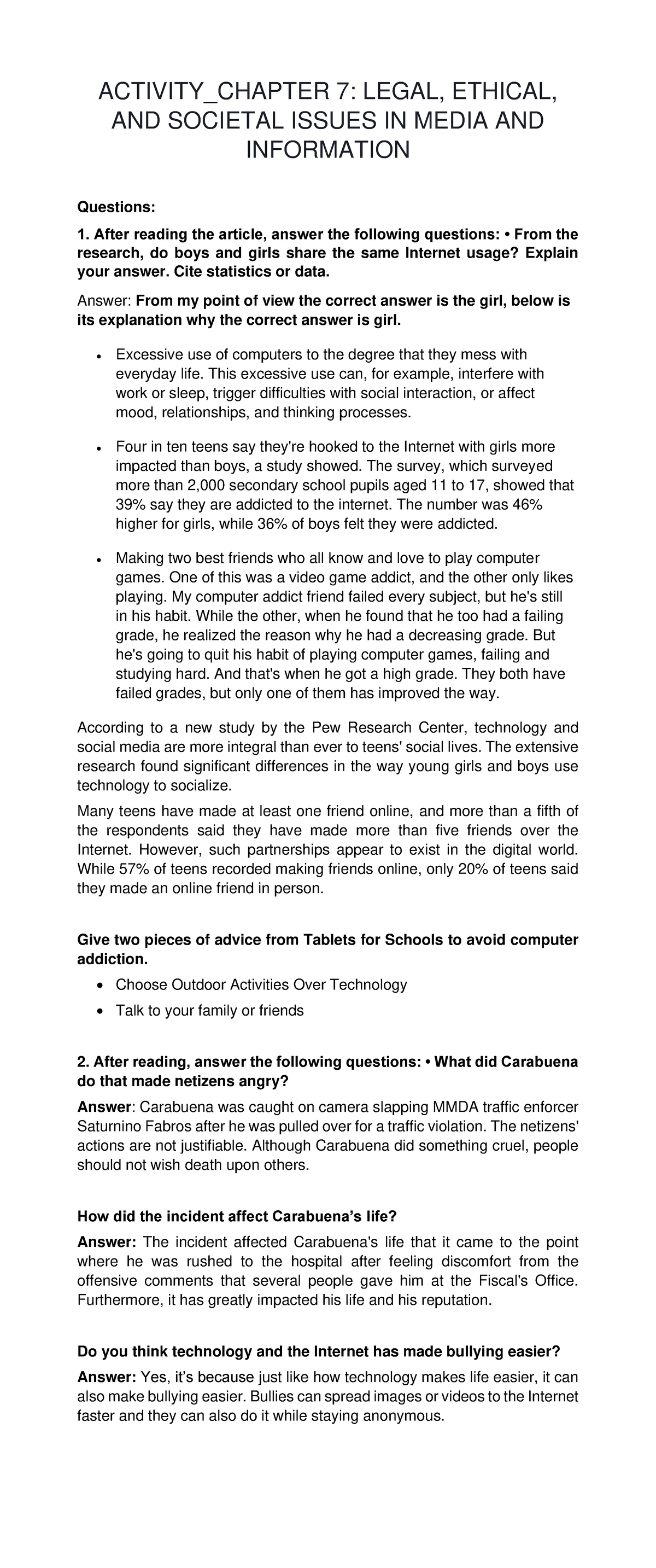 HMI22 Chapter#7 - ACTIVITY_CHAPTER 7: LEGAL, ETHICAL, AND SOCIETAL ...