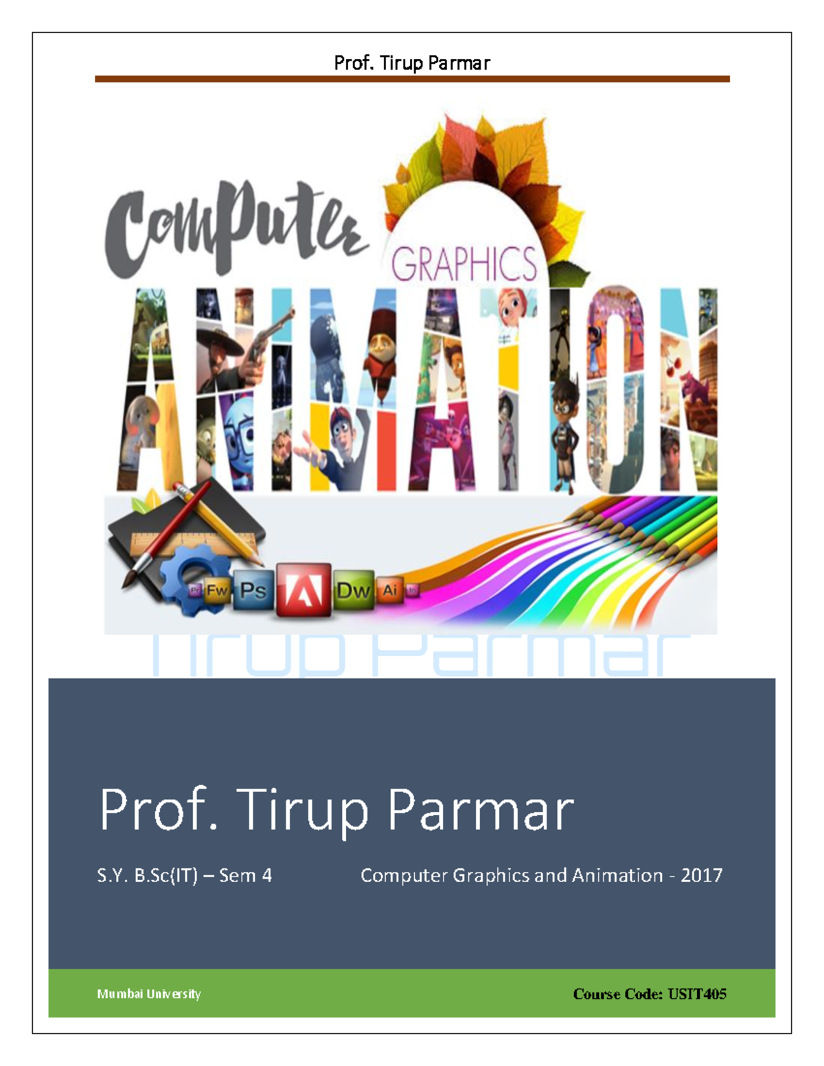 SYIT - Sem4 - CGA - Unit1 2 - Video Lectures @ youtube/TirupParmar ...