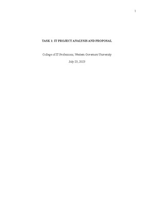 C928 TASK1 - Complete Task 1 - Section A The strategic goal is to increase usage of the Home ...