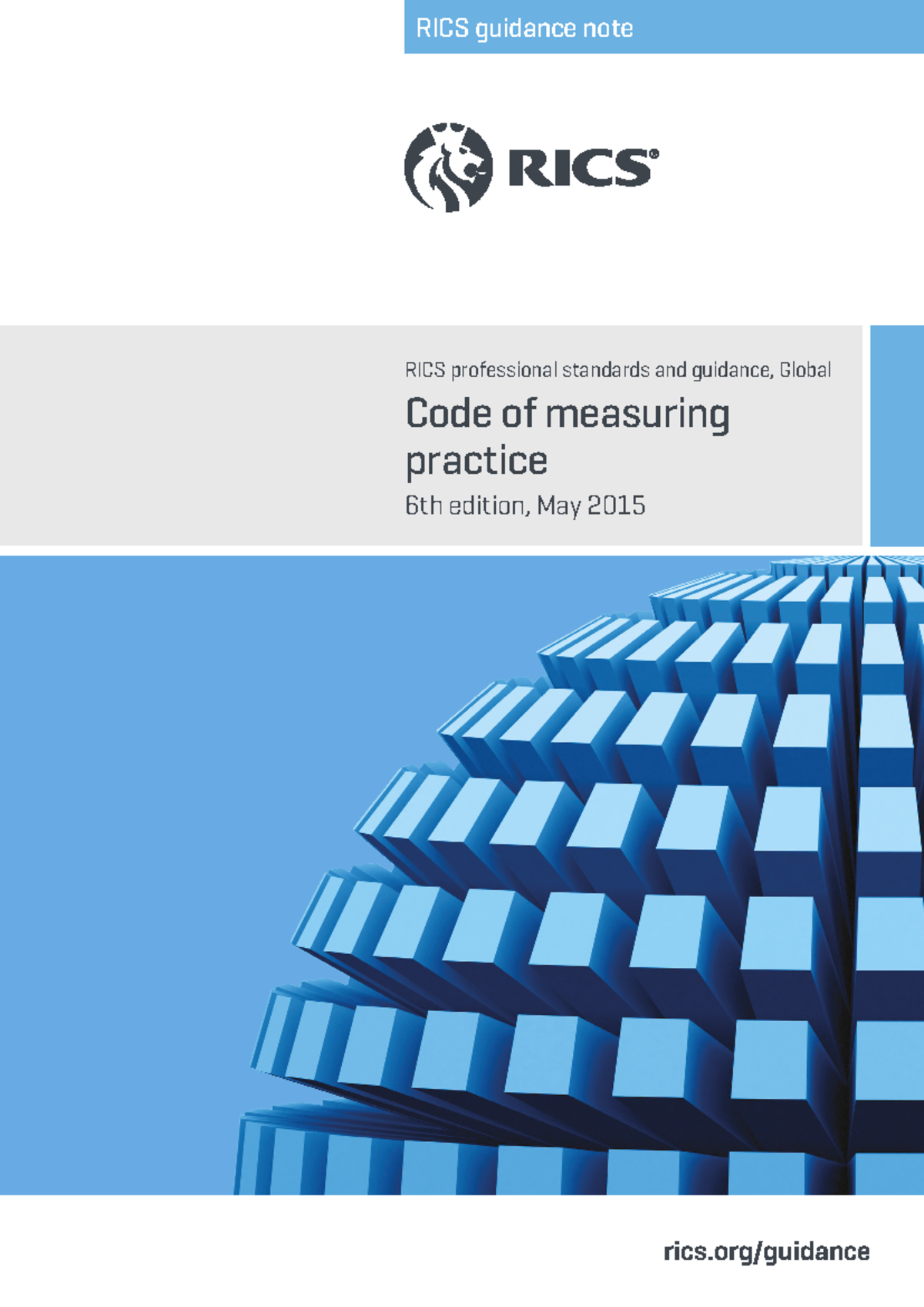 May 2015 Code Of Measuring Practice 6th Edition - rics/guidance RICS ...