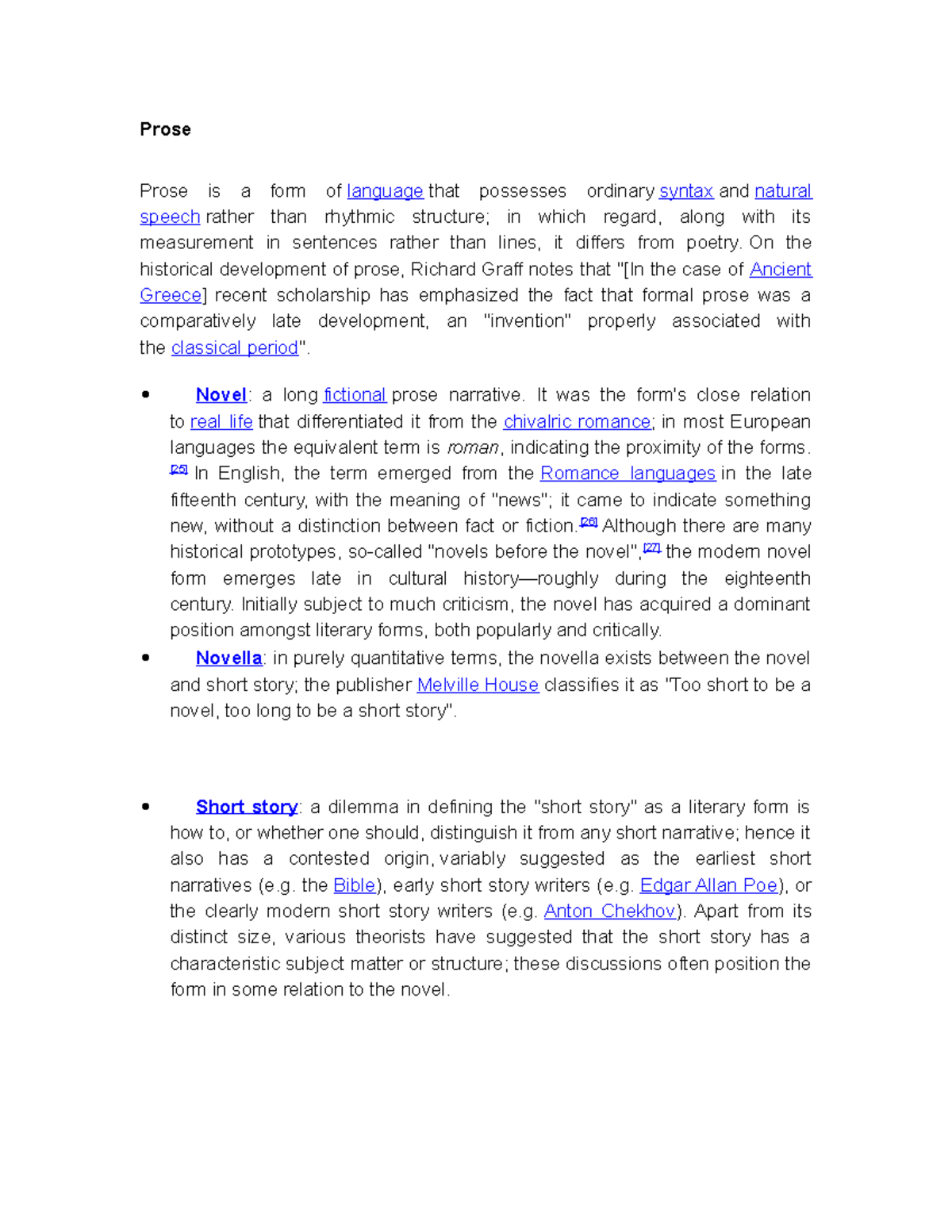 Prelim Unit 1.5 Understanding Literary Devices and Elements of a Prose ...