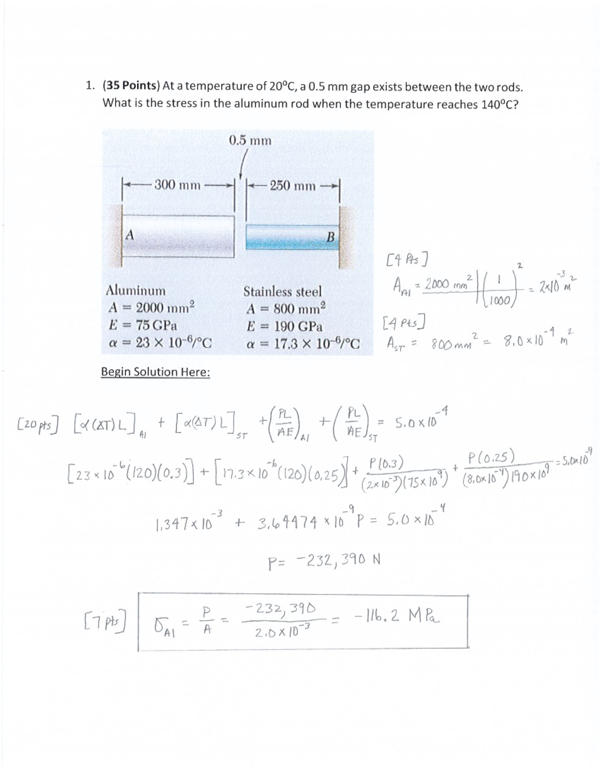 Exam 2A Solution - Exam 2 SP2023. Great practice - EM 3213 - Studocu
