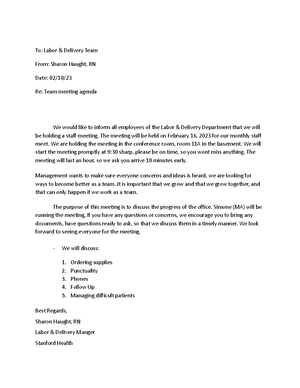 Block Letter - March 27, 2017 Attn: Sonya M. Robert – Office Manager ...
