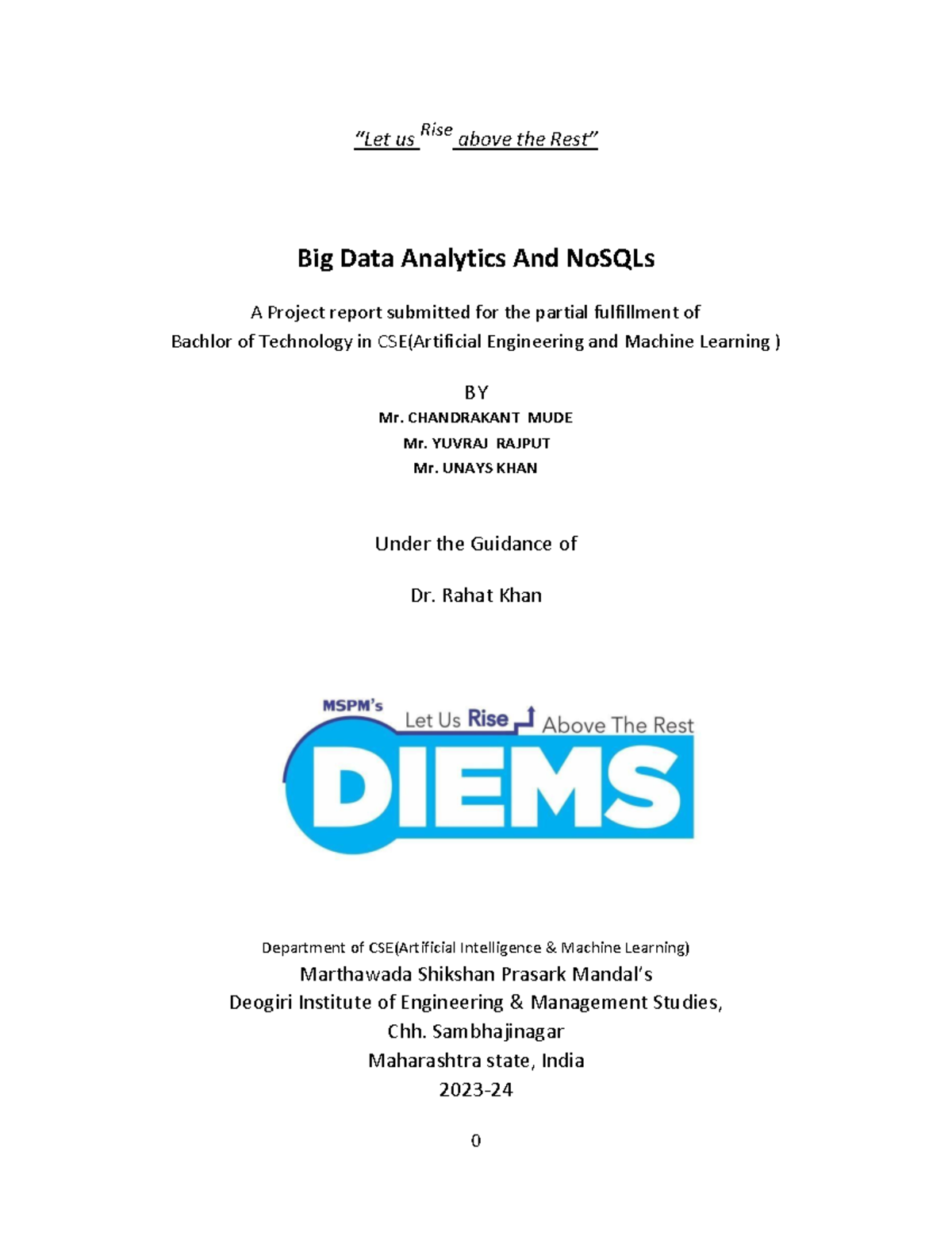 Big Data Analytic - This data is as per my knowledge so prefer it by ...