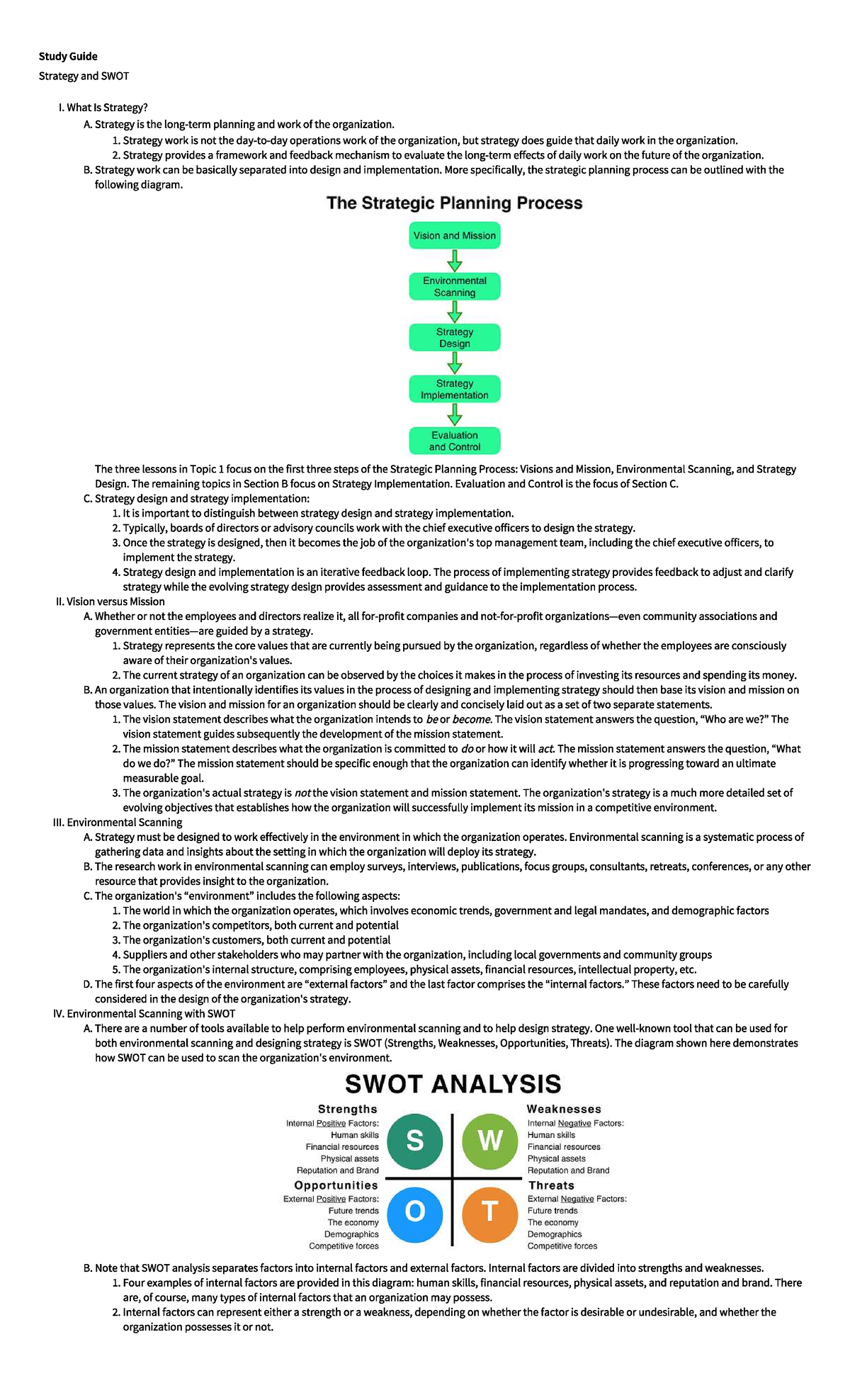 Strategy-notes - notesnoesotes - Strategic Management - Studocu