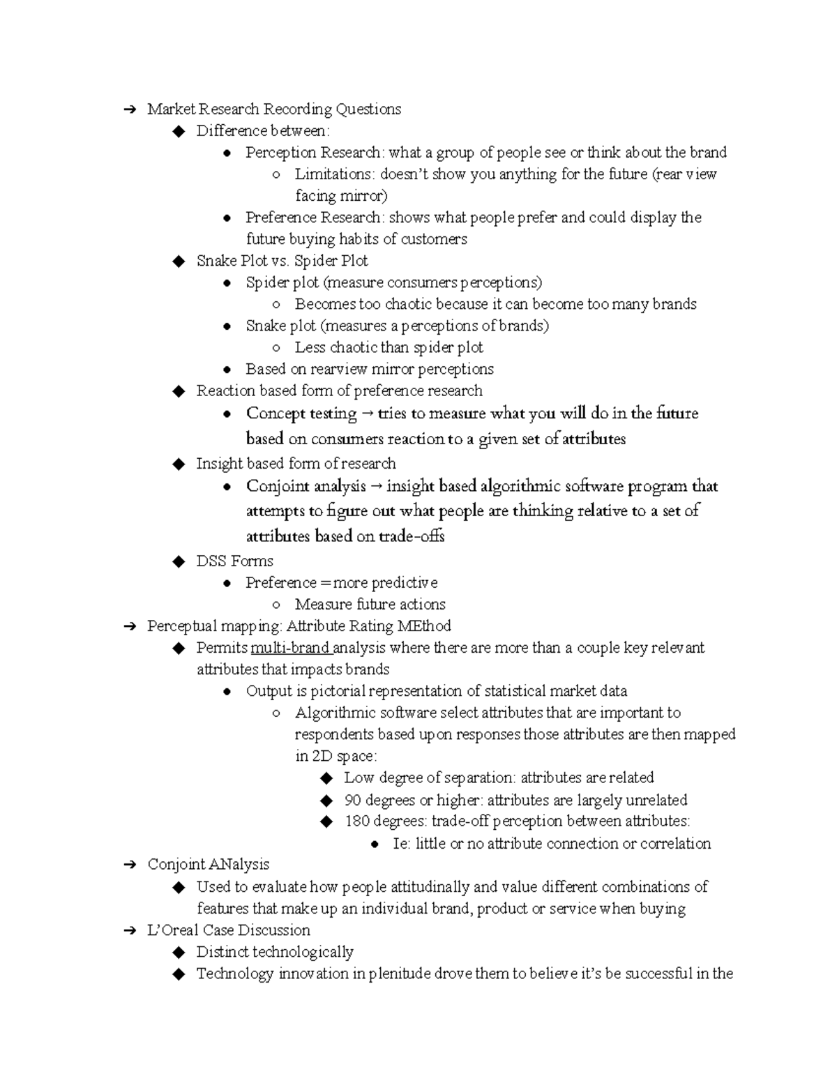 Class #3 (09 08) - Market Research Recording Questions Difference ...