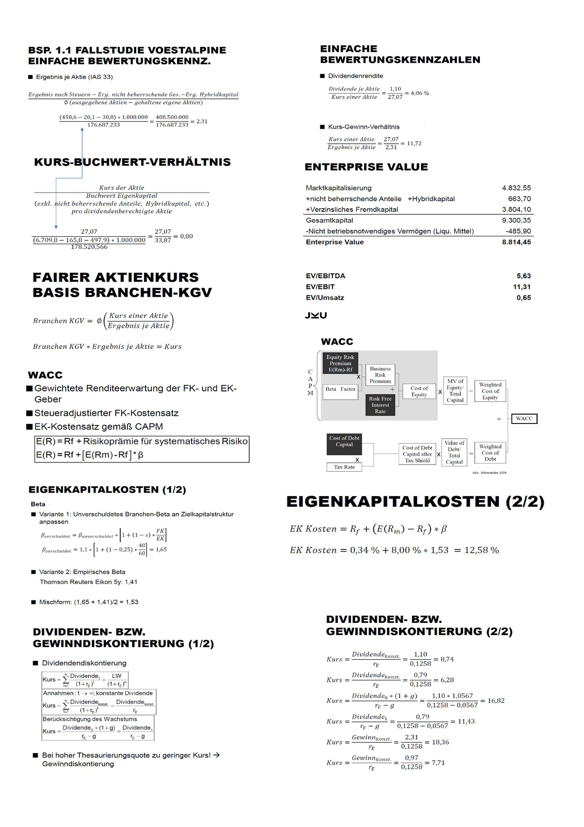 Klausurhilfe IK Grundzüge der Finanz - Warning: TT: undefined function: 32 Warning: TT ...