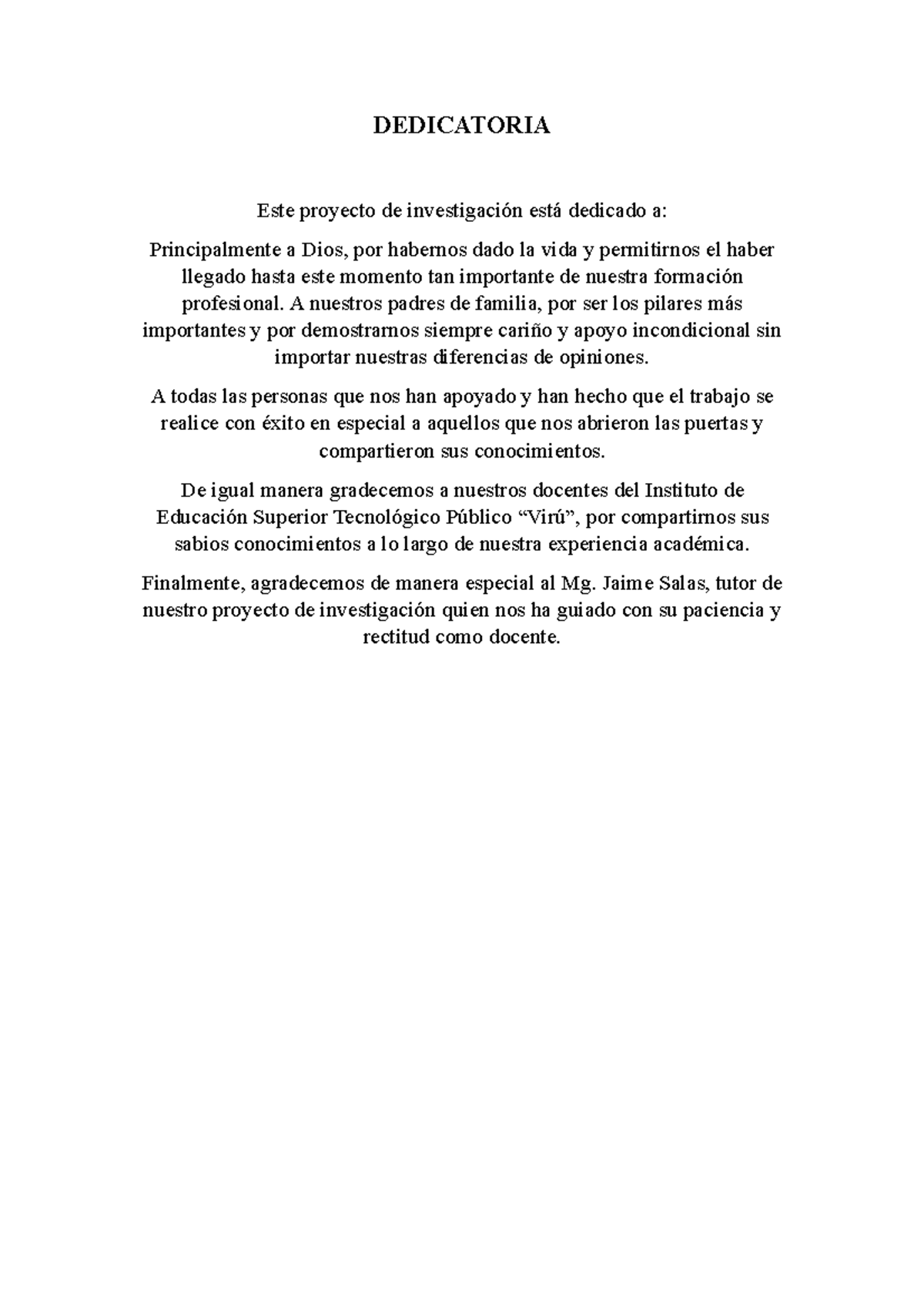 Dedicatoria - AZSXDCFVGBHNJMK,. CXZSAQWWWWEEEEEE - DEDICATORIA Este ...