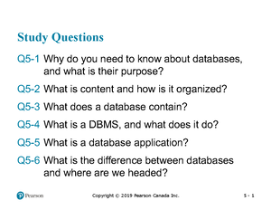 Kroenke mis5e ppt ch04 key slides - Study Questions Q4-1 What do ...