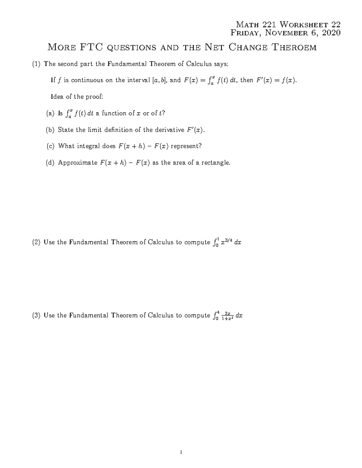 WS22 110620 - Worksheet - Math 221 Worksheet 22 Friday, November 6 ...