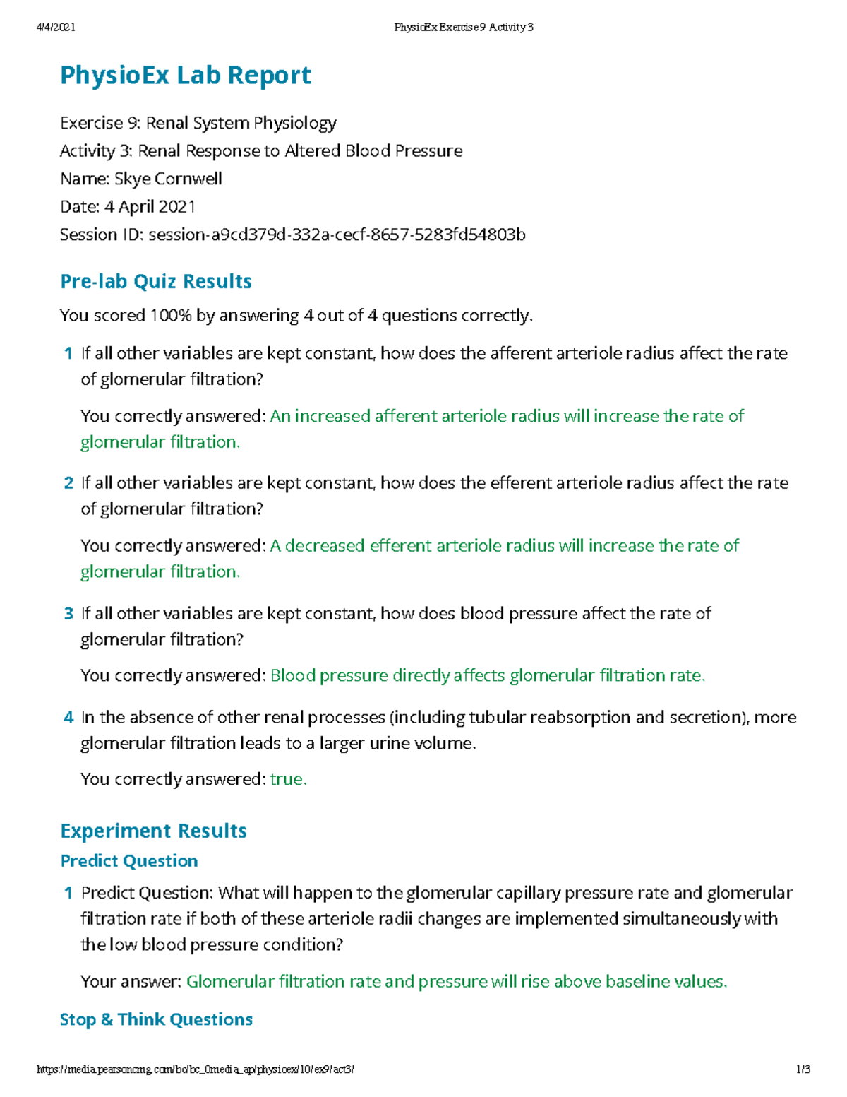 Physio Ex Exercise 9 Activity 3 - pearsoncmg/bc/bc_0media_ap/physioex ...