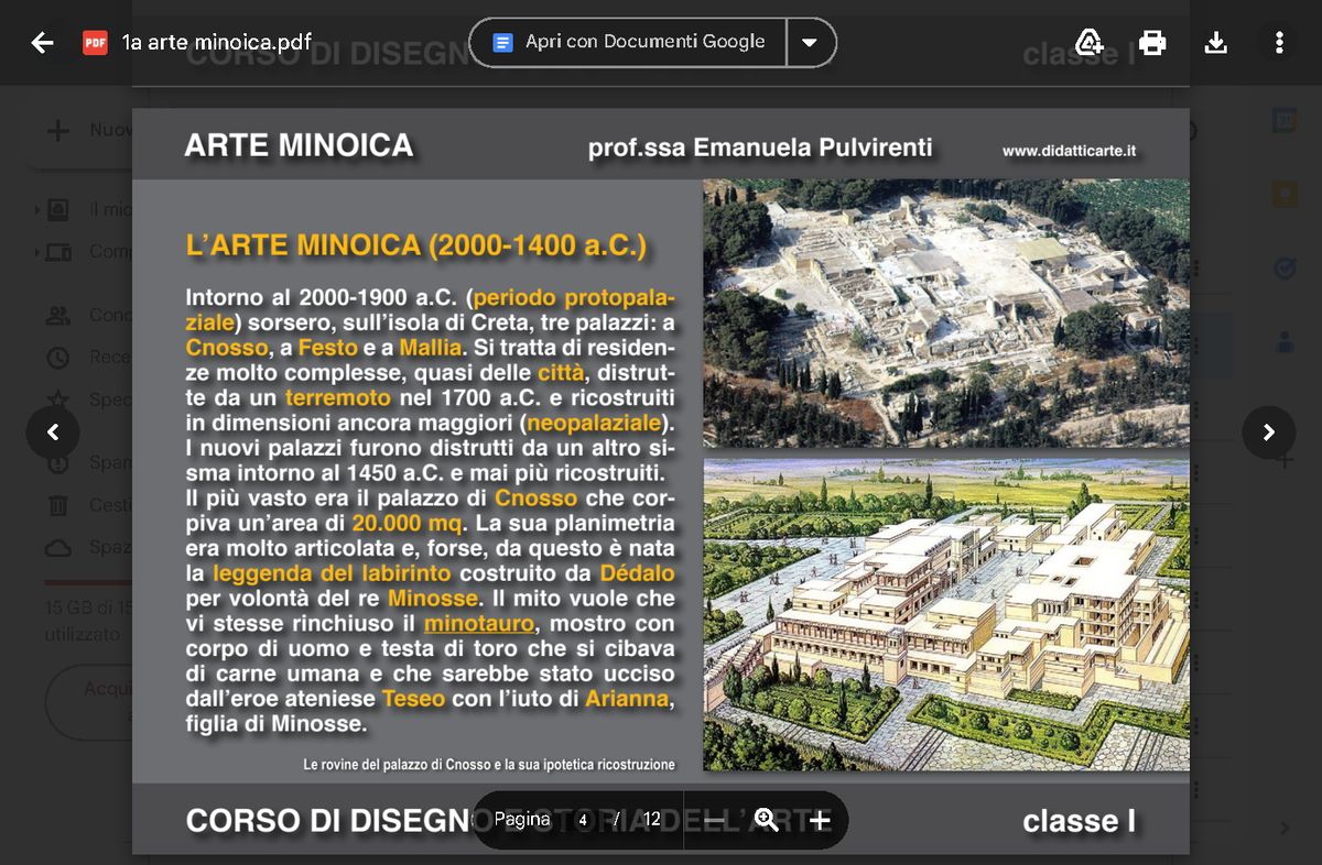 Arte minoica - Google Drive - Nuovo 15 GB di 15 GB di spazio utilizzato ...