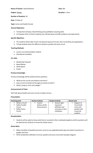 MS Excel Notes PDF - MS-EXCEL LECTURE NOTES PREAMBLE Microsoft Excel is ...