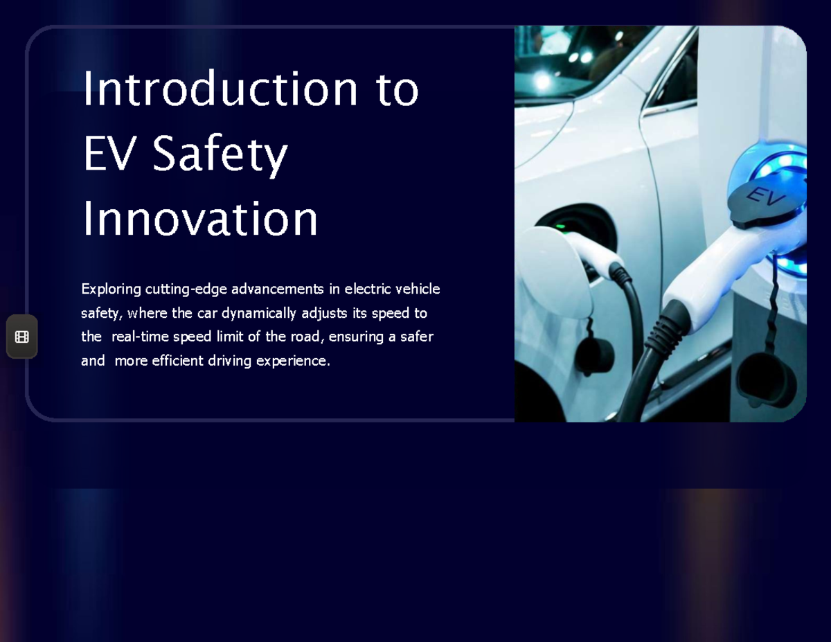 Introduction to EV Safety Innovation velocityvanguard - Rishav - Introduction to EV Safety - Studocu
