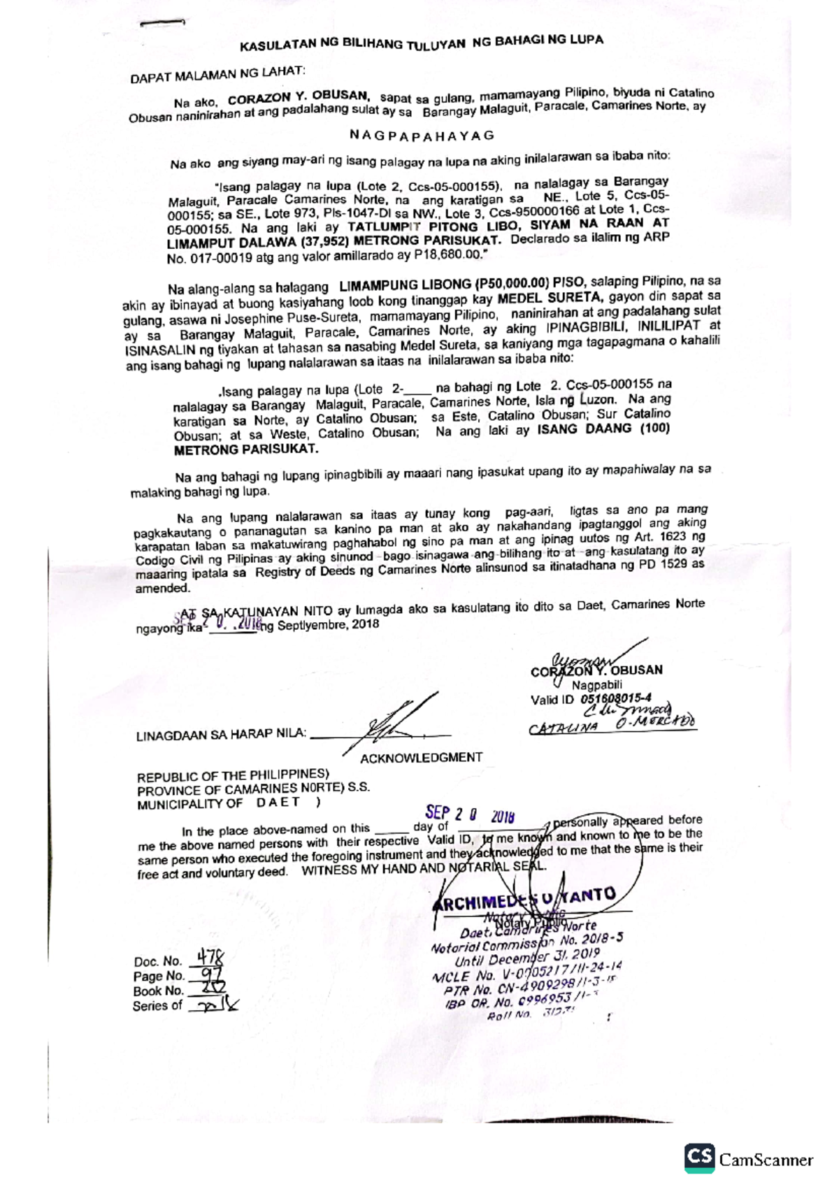 Medil Sureta - Sample of lot document - Computer Programming 1 ...
