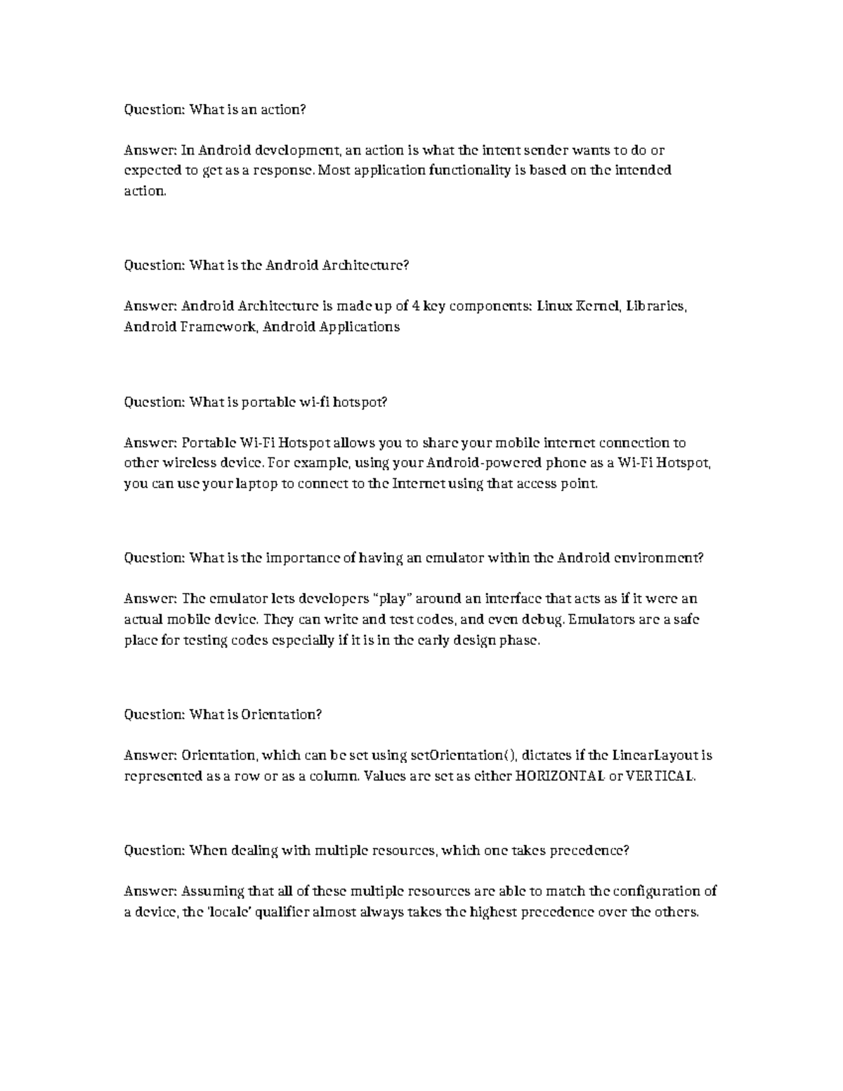 Metabolous outpocketing southers - Question: What is an action? Answer ...