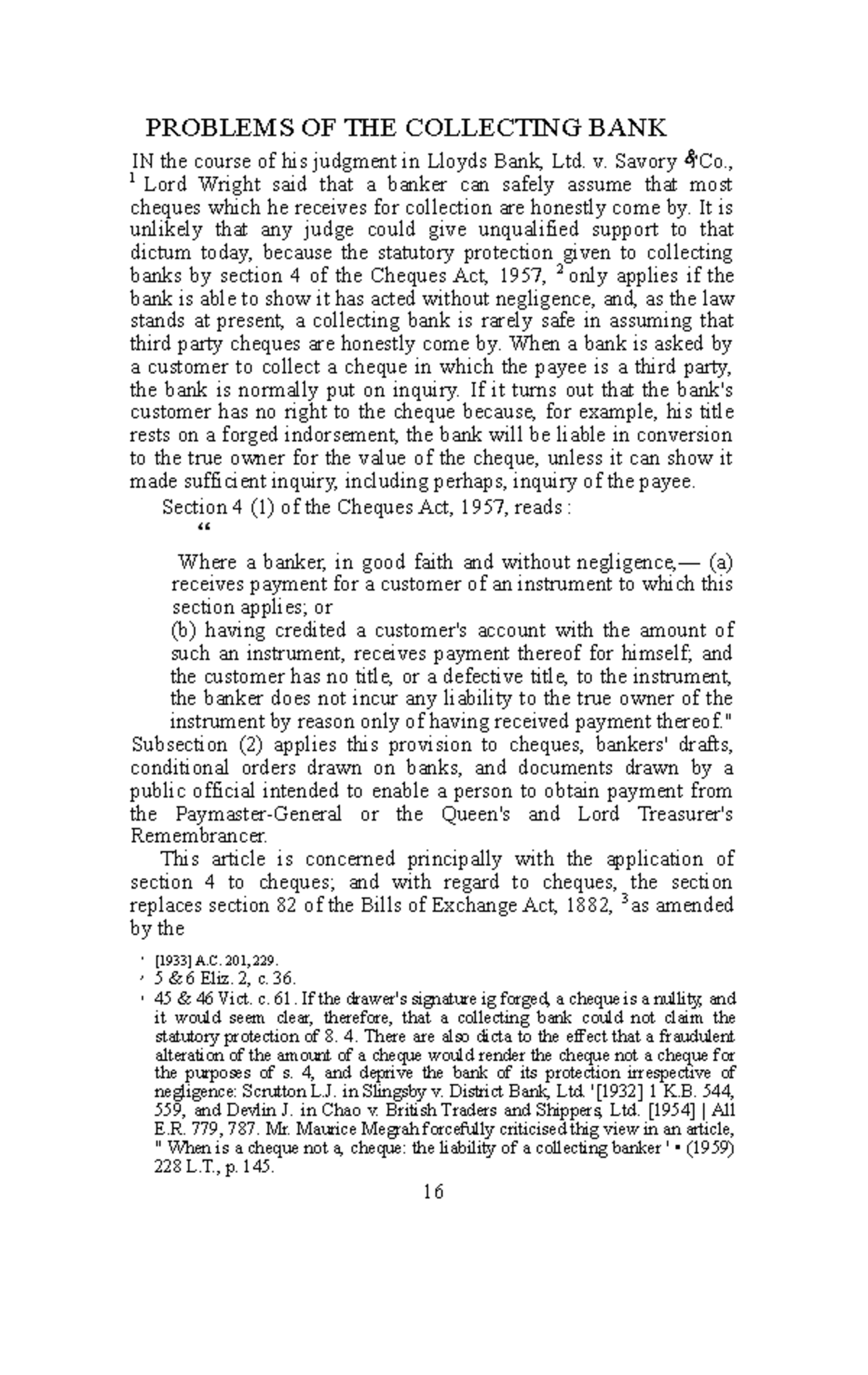 Modern law review of the problems of collecting bank - PROBLEMS OF THE ...