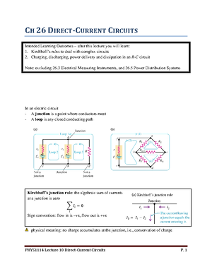 Lecture 05-ch23-1 - ELECTRIC POTENTIAL I - CH 23 ELECTRIC POTENTIAL I ...