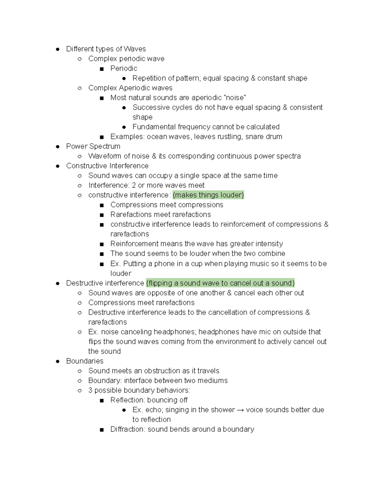 Types of sound waves - Different types of Waves Complex periodic wave ...