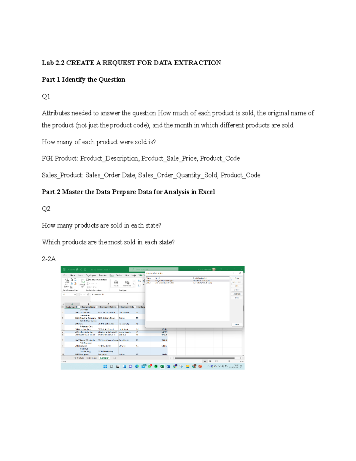 Lab 2-2 Create A Request For Data Extraction-Ukandi Rukmana ...