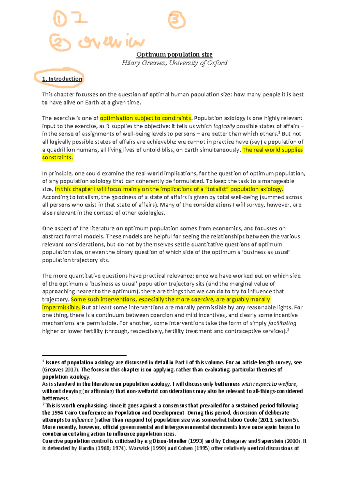 Optimum-population - hel - Optimum population size Hilary Greaves ...