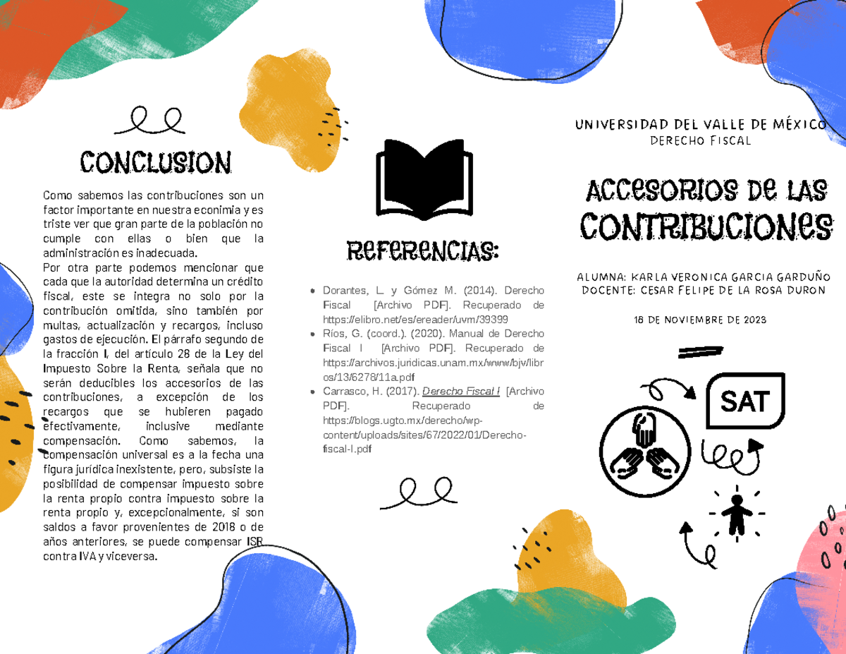 A4 KVGG - TRABAJO - CONCLUSION Como sabemos las contribuciones son un ...