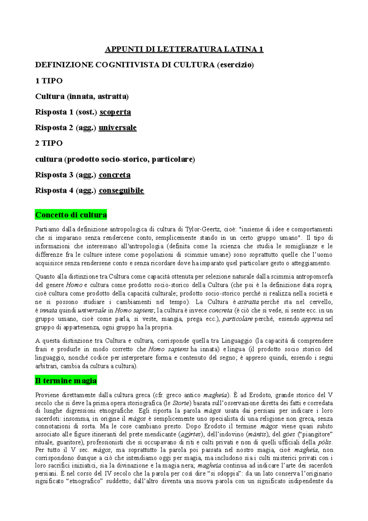 Appunti DI Latino APPUNTI DI LETTERATURA LATINA 1 DEFINIZIONE appunti-di-latino-appunti-di-letteratura-latina-1-definizione