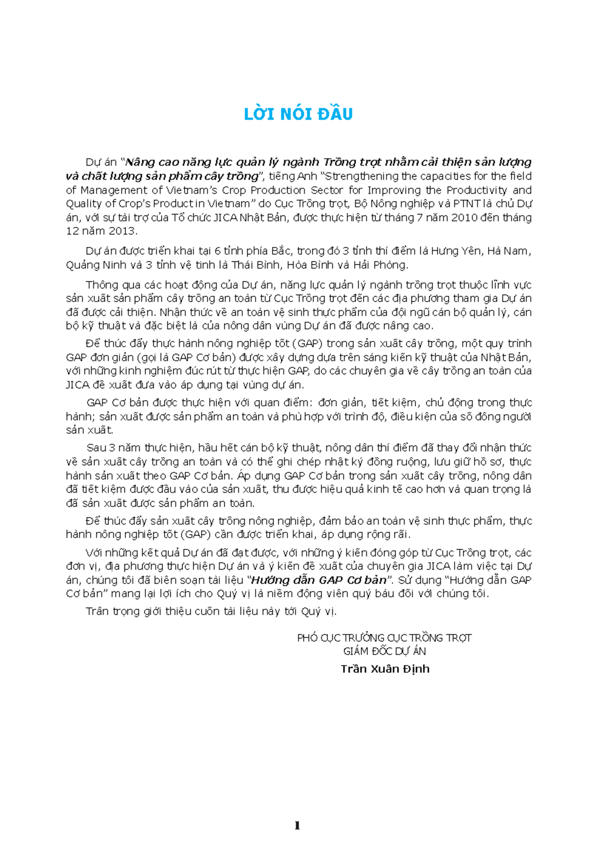 Basic GAP Manual - Gap cơ bản - LỜI N”I ĐẦU Dự ·n ìN‚ng cao năng lực ...