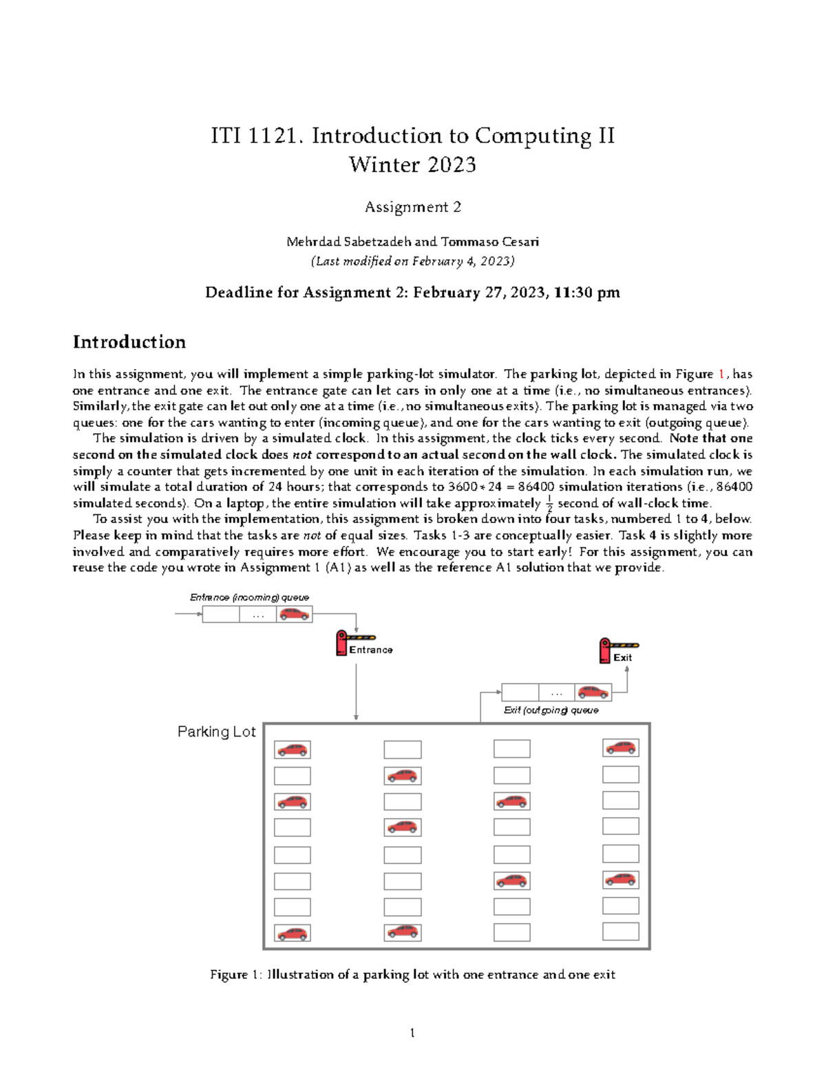 A2Description - hjkhkjhkj - ITI 1121. Introduction to Computing II ...