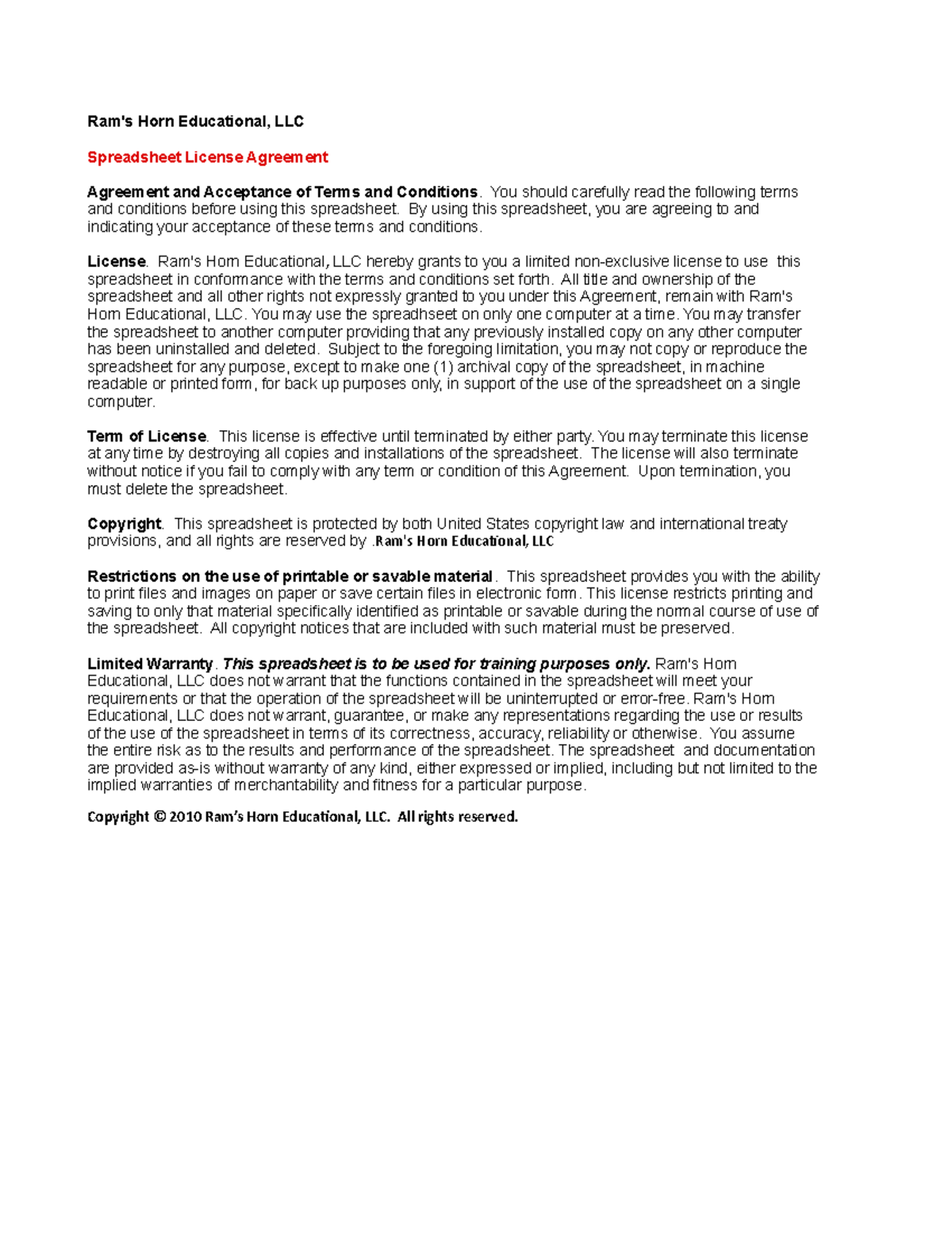 Soil aggregate propertiesf - Ram's Horn Educational, LLC Spreadsheet ...